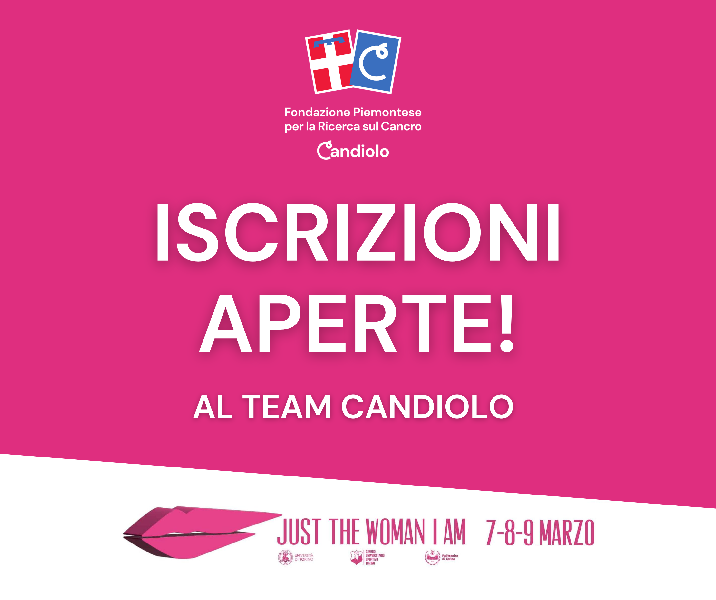 La corsa in rosa per la ricerca: partecipa a Just The Woman I Am 2025 ...